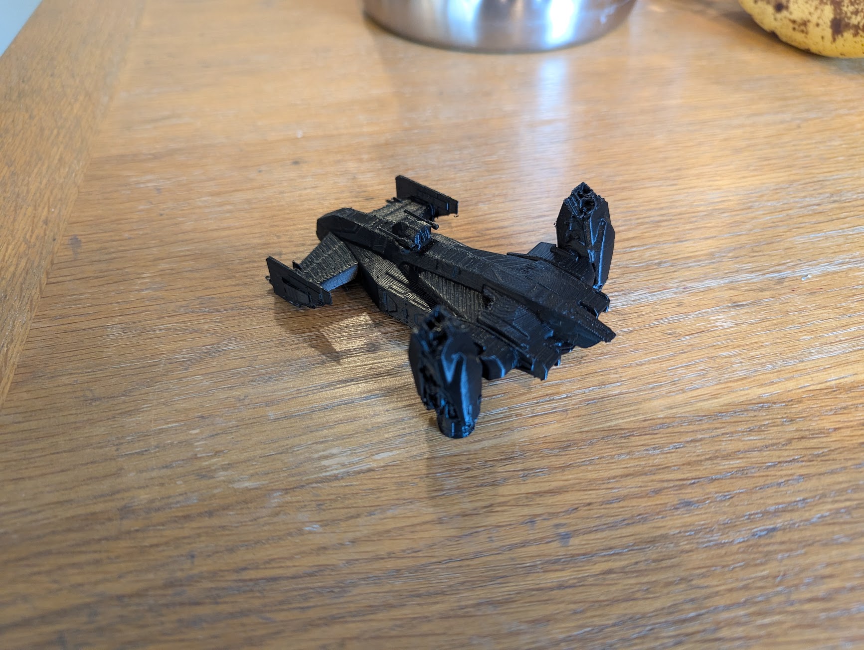 Spaceship toy with rotating thrusters by iyersmith | Download free STL ...
