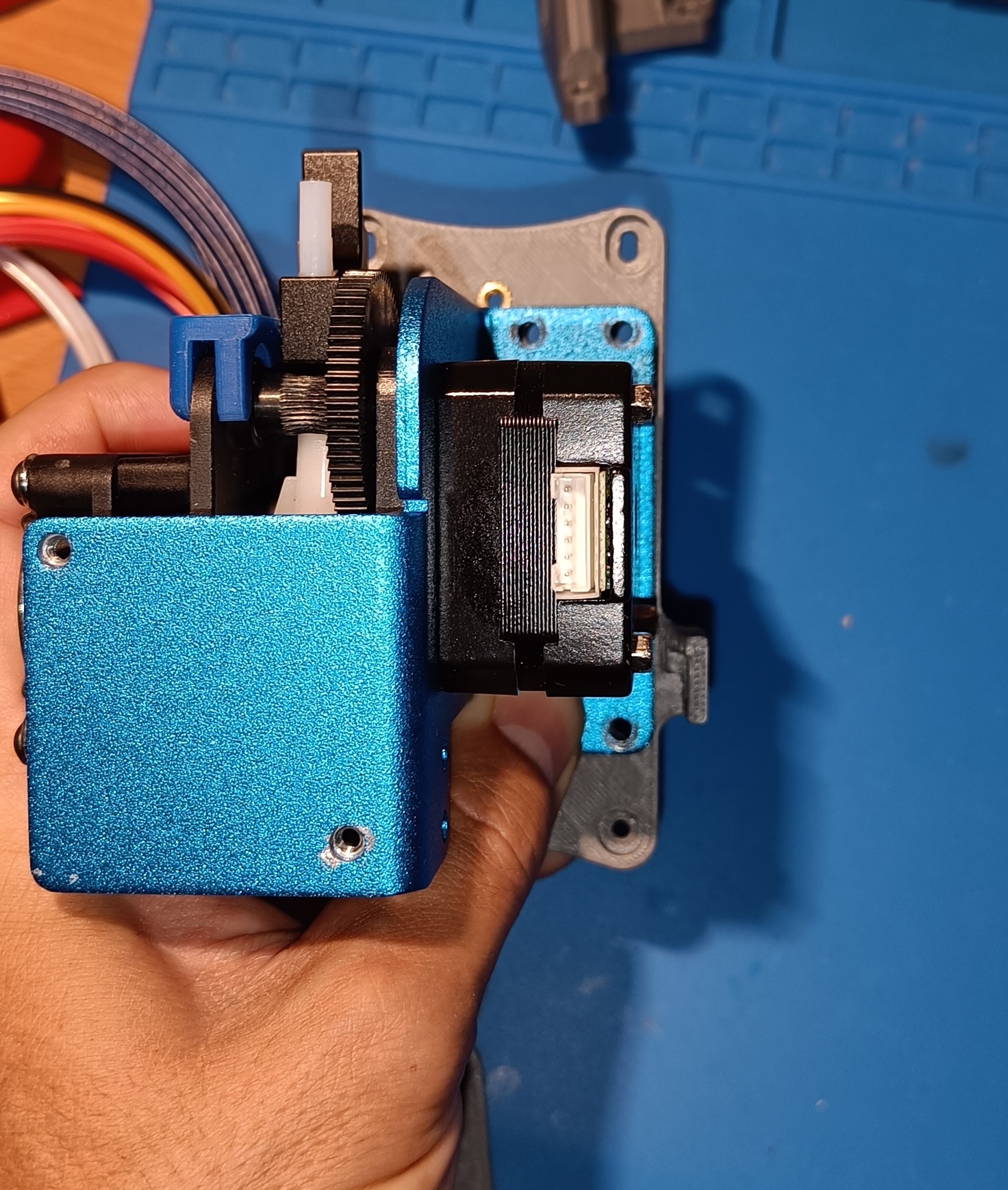 BIQU H2 Extruder Adapter, optional on linear rails, Sidewinder X1/X2 ...