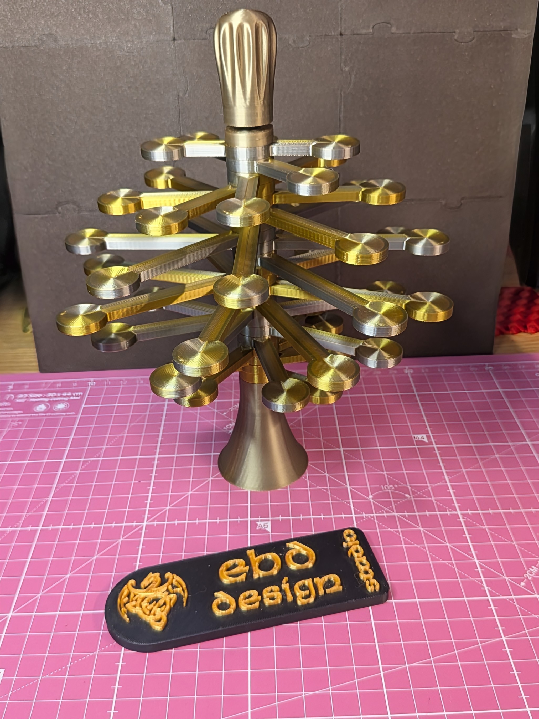 Helicone Kinetic Sculpture by EBD Design Studio | Download free STL model | Printables.com