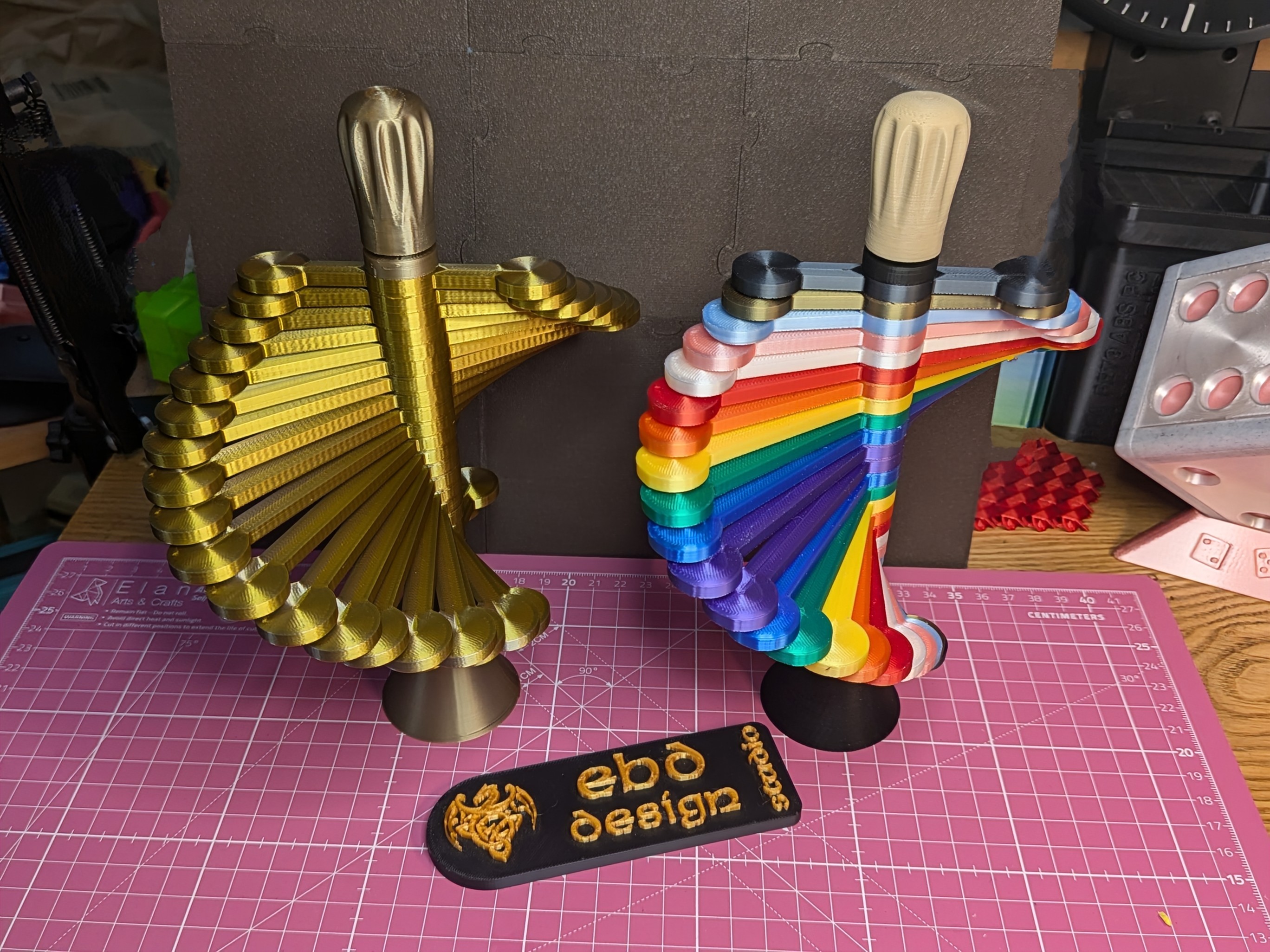 Helicone Kinetic Sculpture by EBD Design Studio | Download free STL ...