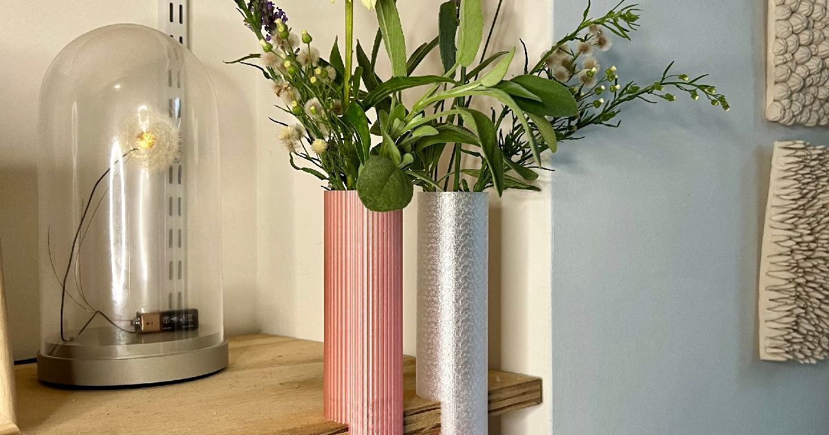 SCREW IT! - Clamp-able vase for shelves, cabinets, tables... by ...