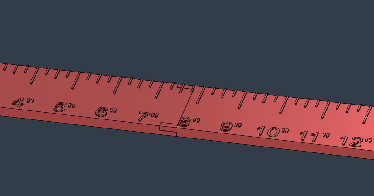 15" Fish Ruler by Sherlock_Ohms | Download free STL model | Printables.com