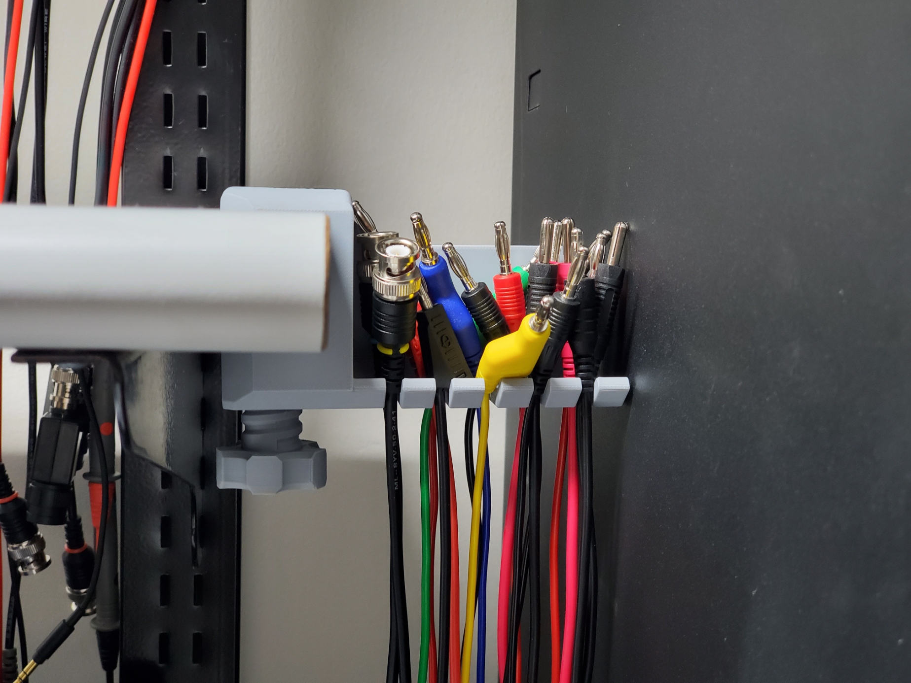 Cable/Test Lead Hanger/Holder (Clamp-On) by fsanders | Download free ...