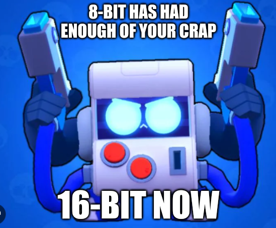 8-BIT model - brawl stars by Kyle Gage | Download free STL model ...