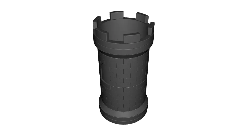 tower medieval by Maxi Ferber | Download free STL model | Printables.com