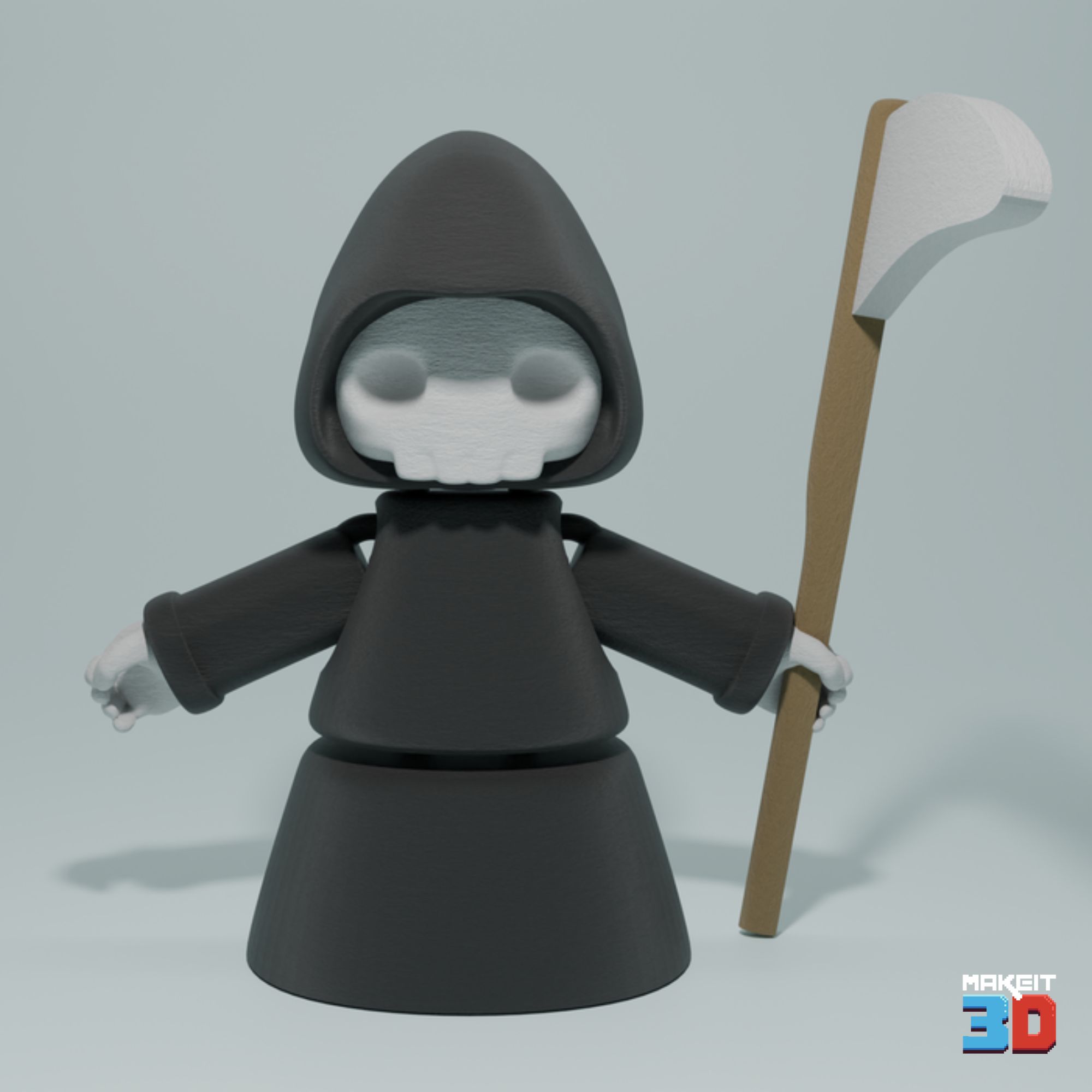 3D Printable Flexi Grim Reaper by Brandon Santana | Printables Store