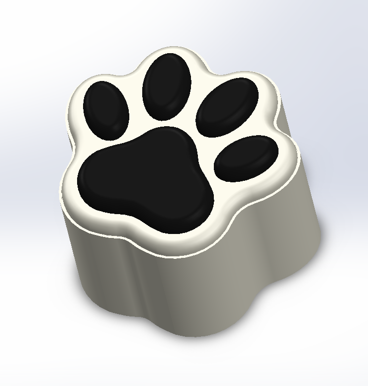 Dog Paw Box / Container by UrBaN-SVK | Download free STL model ...