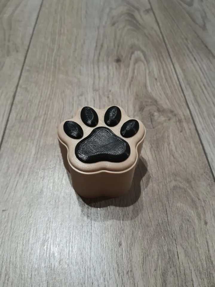 Dog Paw Box / Container by UrBaN-SVK | Download free STL model ...