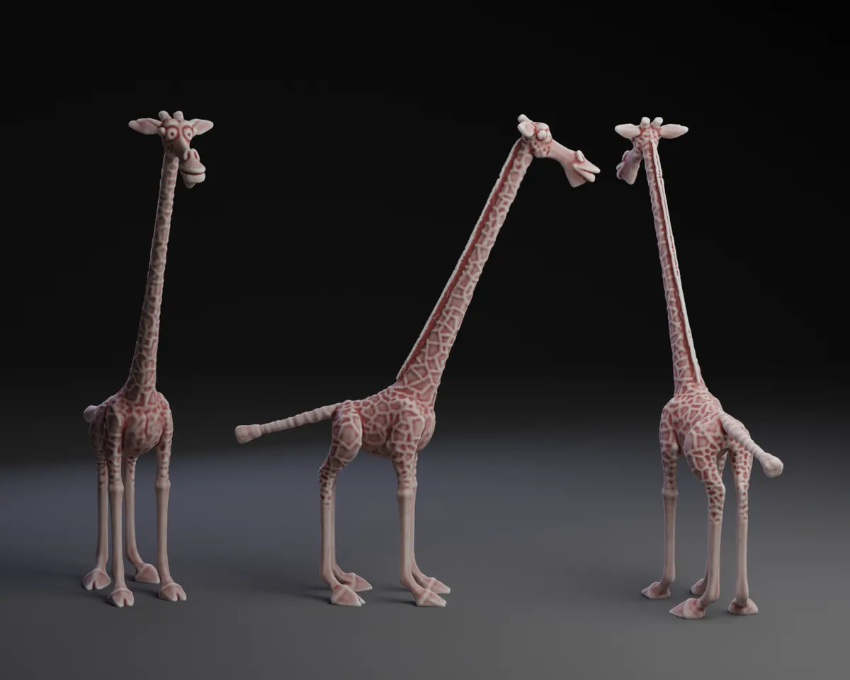 Melman : Madagascar by Peter Farell | Download free STL model ...