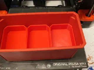 Milwaukee Packout 8 inch Container 1/3 size 1/3 height bin by Kloeless ...