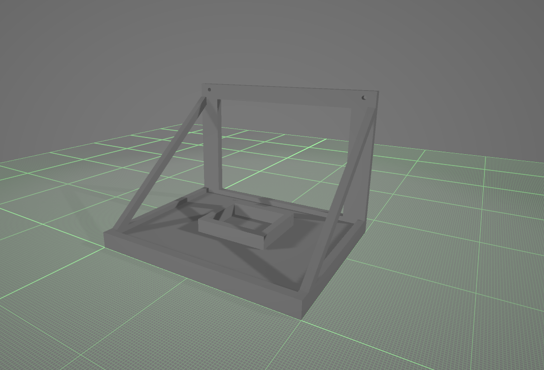 projector holder wall mount by william shemer | Download free STL model ...