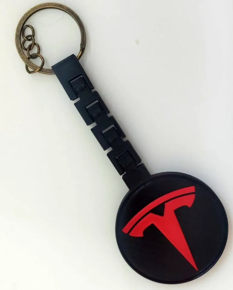 TESLA ARTICULATED KEYCHAIN by Mario Jimenez | Download free STL model ...