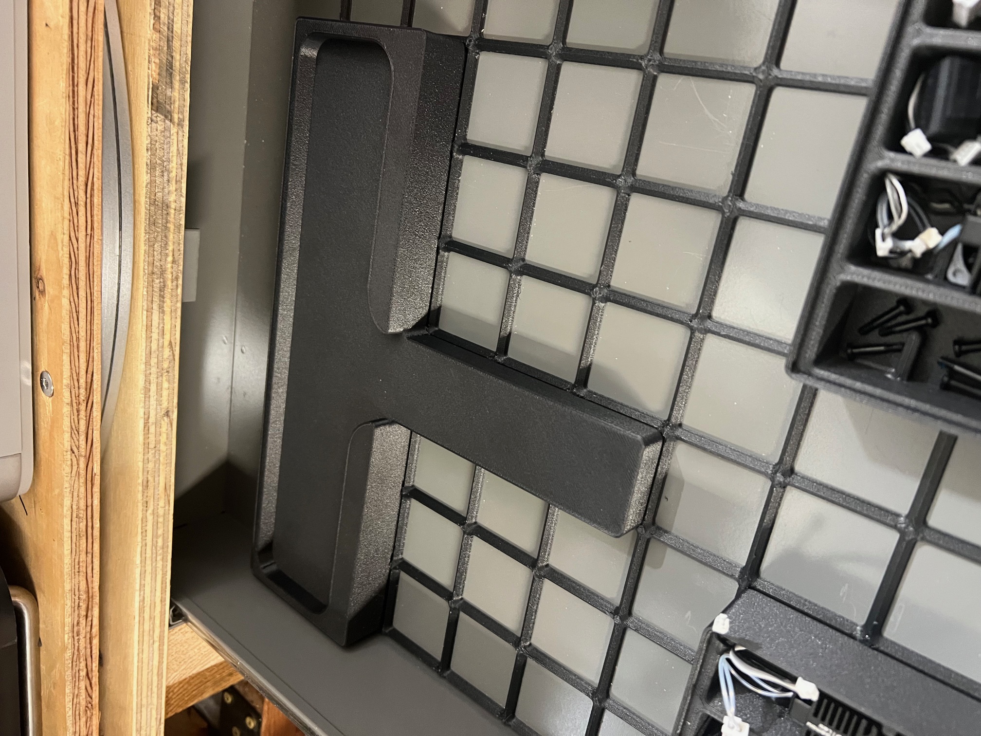 Gridfinity Bambu Film Sticking Fixture (Build Plate Tool) holder por ...