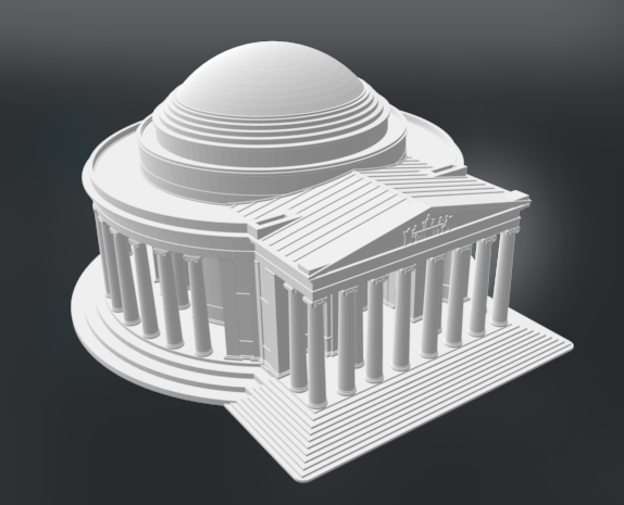 Jefferson Memorial - Washington, D.C., USA by MiniWorld3D | Download ...