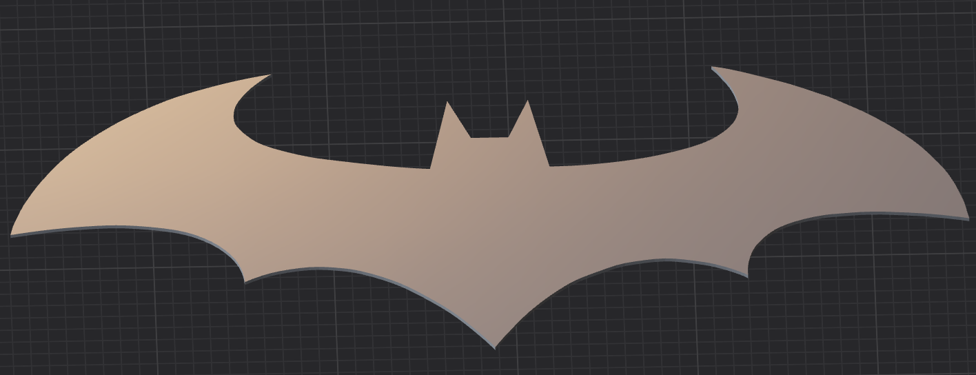 Batman Logo by SpookyCat29 | Download free STL model | Printables.com