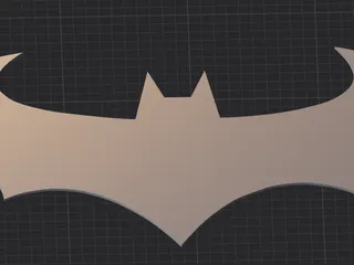 Batman Logo by SpookyCat29 | Download free STL model | Printables.com