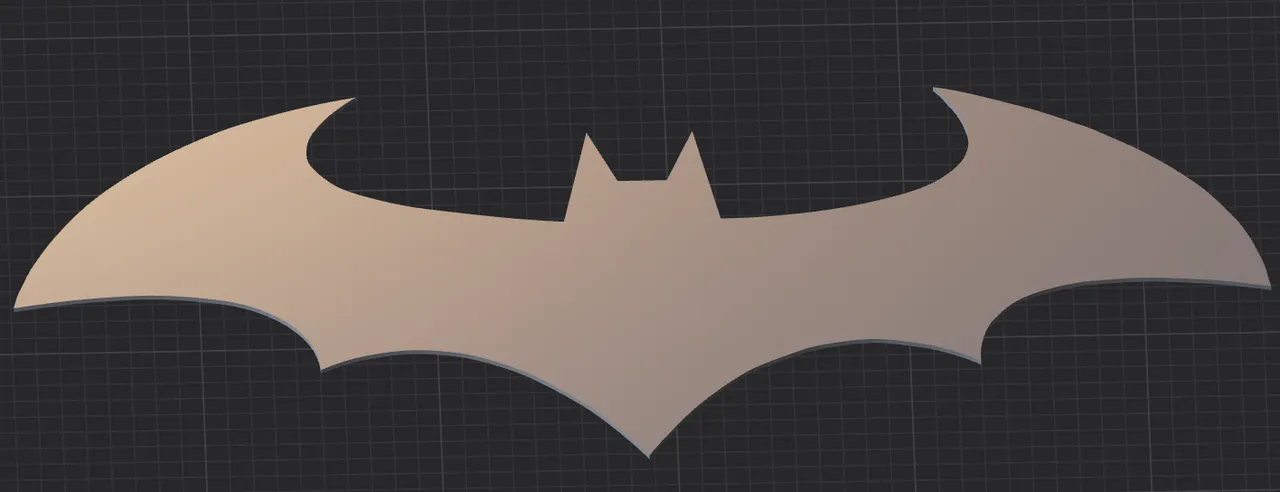 Batman Logo by SpookyCat29 | Download free STL model | Printables.com