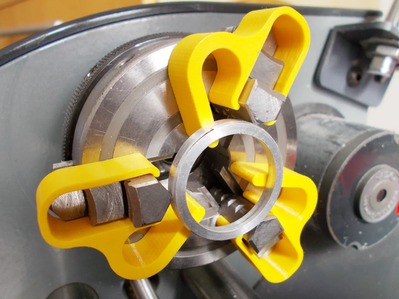 Lathe Chuck Stop Clip by jhw | Download free STL model | Printables.com