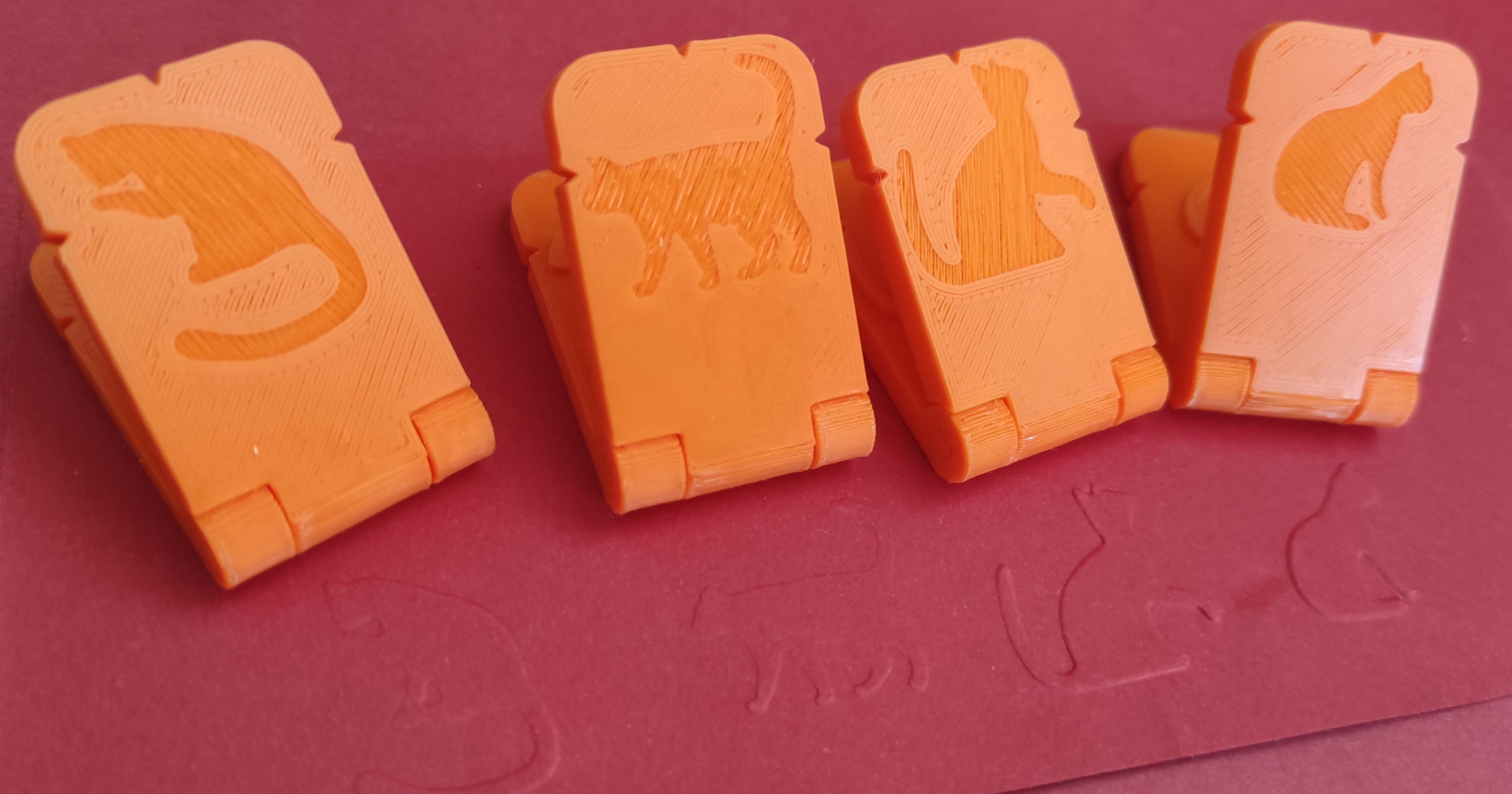 Cat Paper Embosser Stamp by prouting | Download free STL model ...