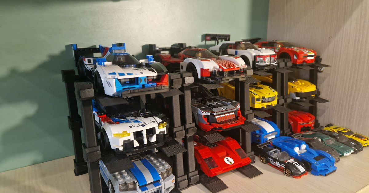 Lego Cars Garage by GigaPingu | Download free STL model | Printables.com