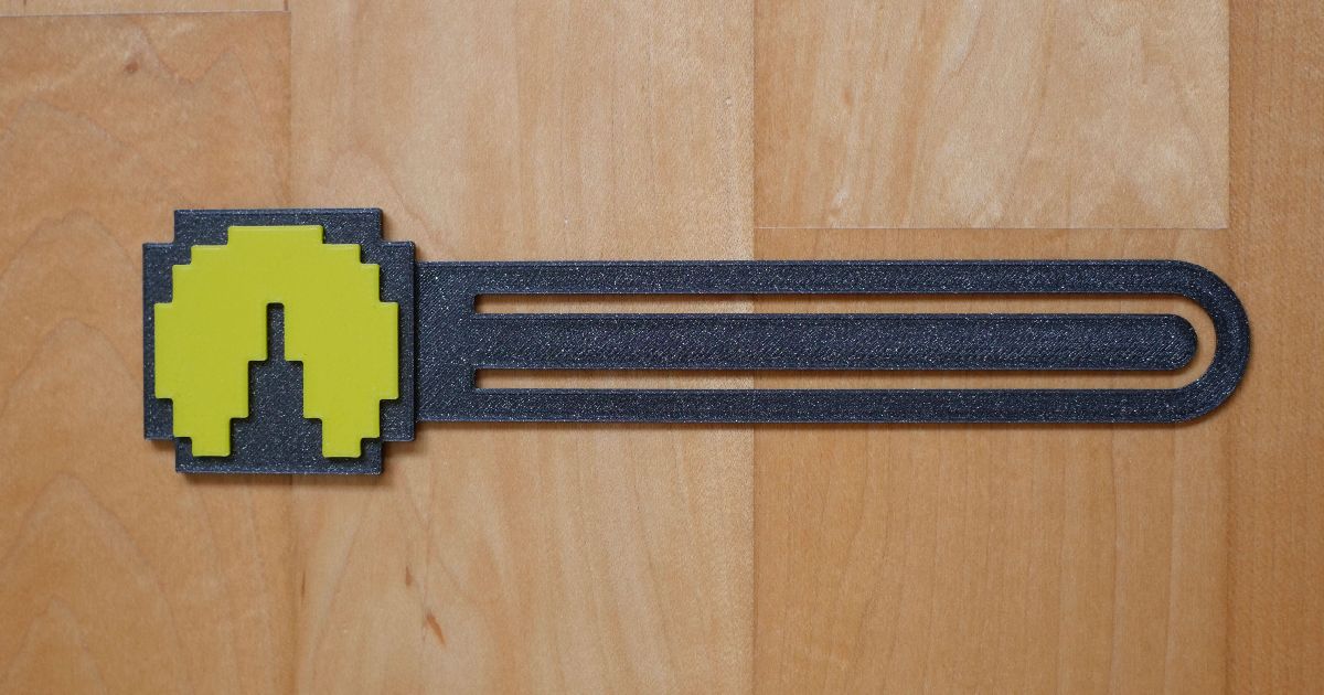 PacMan Bookmark (No MMU/AMS required) by ELEKTRIFI3D | Download free ...