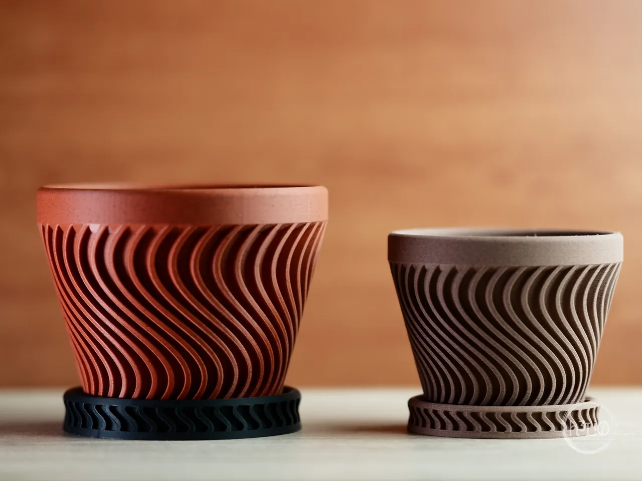 axis · pot with plate by h3li0 | Download free STL model | Printables.com