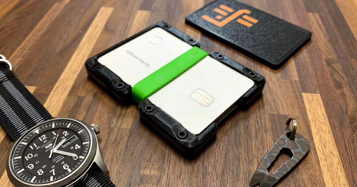 Modular Wallet System [V1] by Line Arc Line | Download free STL model ...