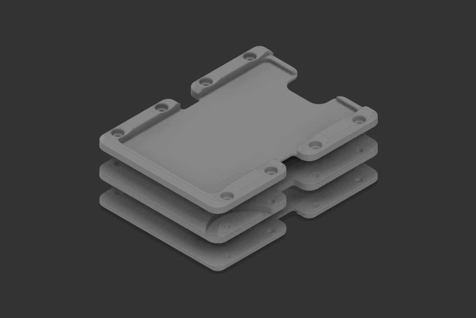 Modular Wallet System [V1] by Line Arc Line | Download free STL model ...