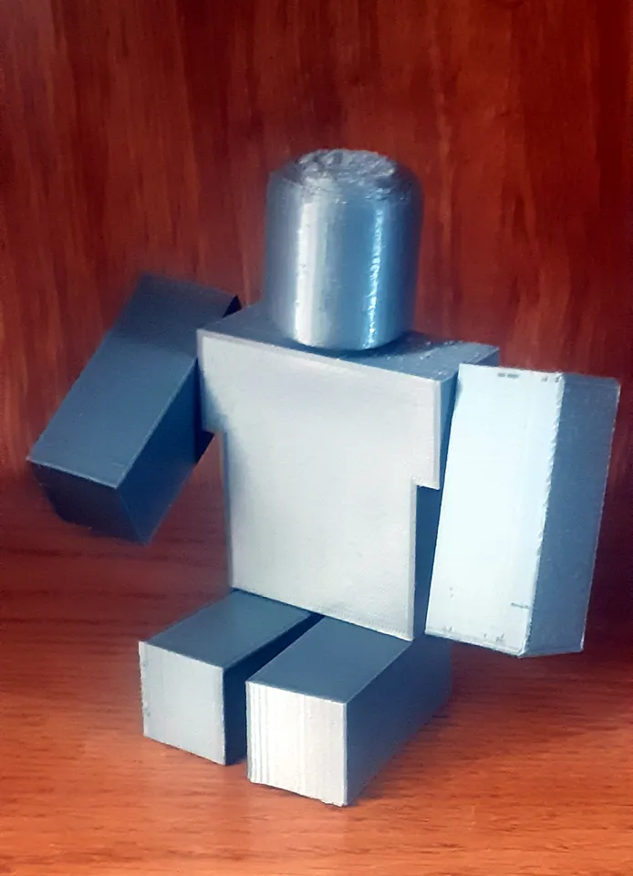 Roblox Inspired Posable Action Figure by DJ_Foot | Download free STL ...