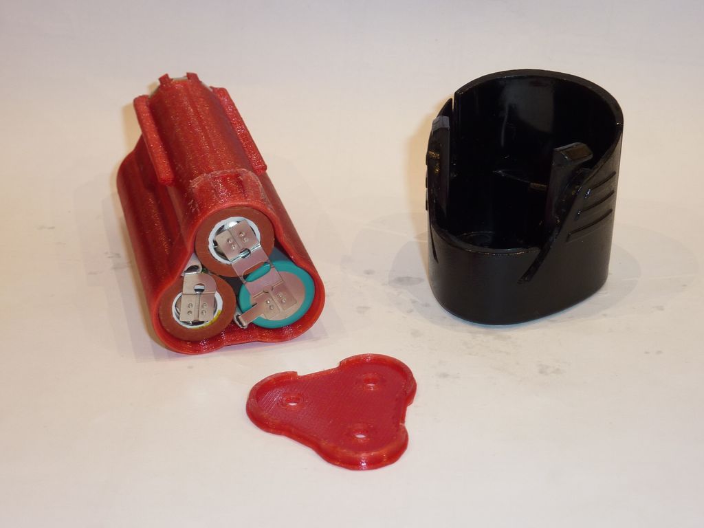Milwaukee M12 Battery Case by ksuszka | Download free STL model ...
