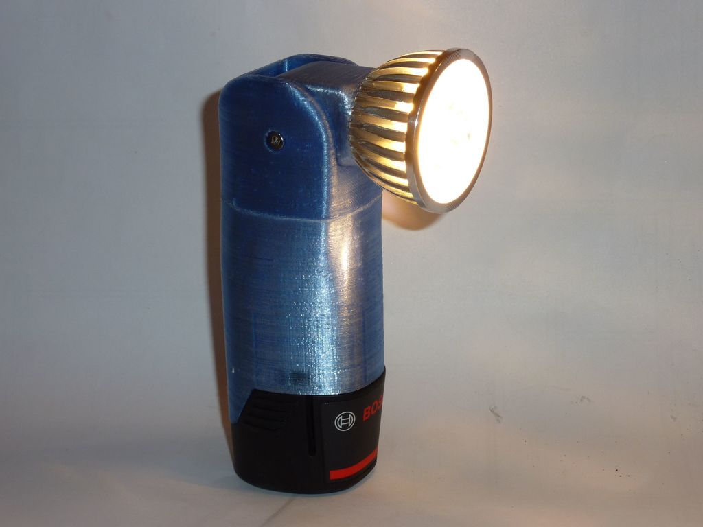 Bosch 12V flashlight with adjustable head by ksuszka | Download free ...