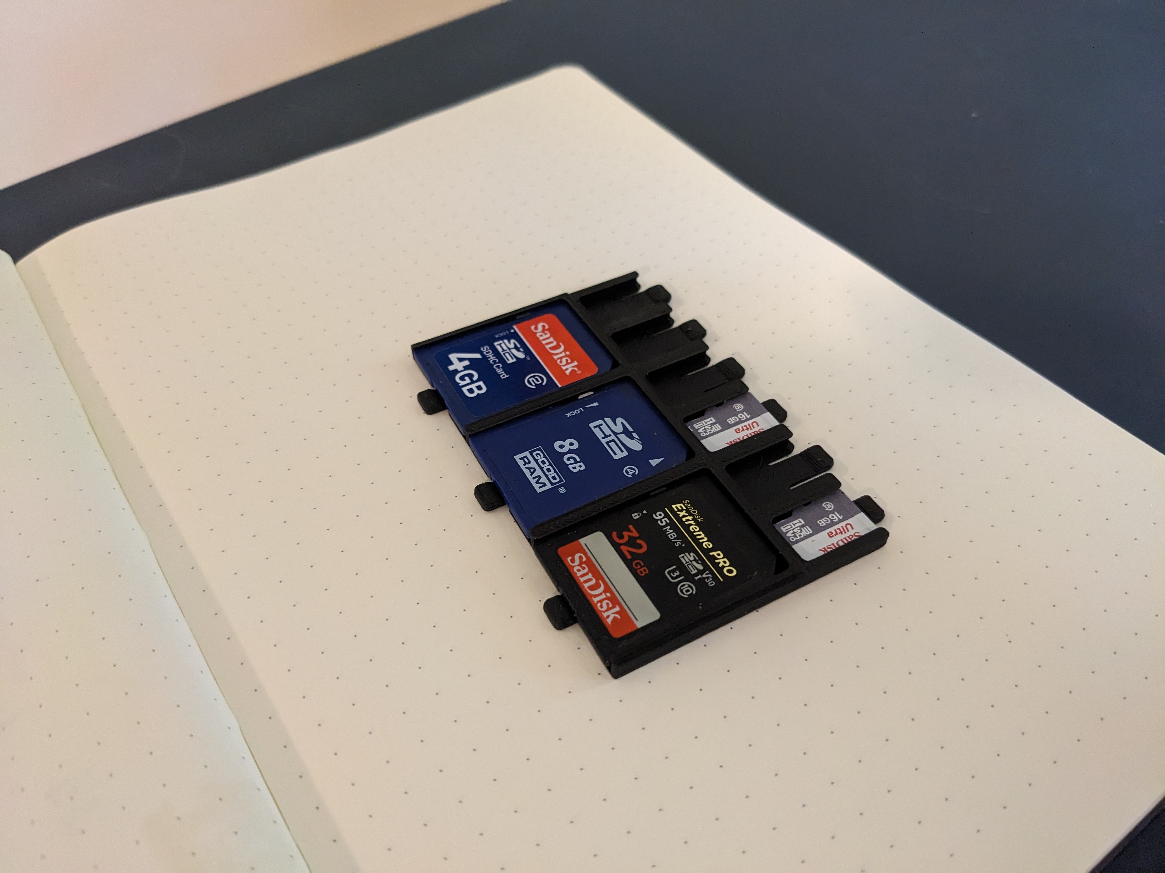 SD & MicroSD Card Card by Oscar Creator | Download free STL model ...