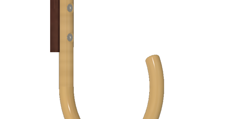 Coat hook by 3D Rejsen | Download free STL model | Printables.com