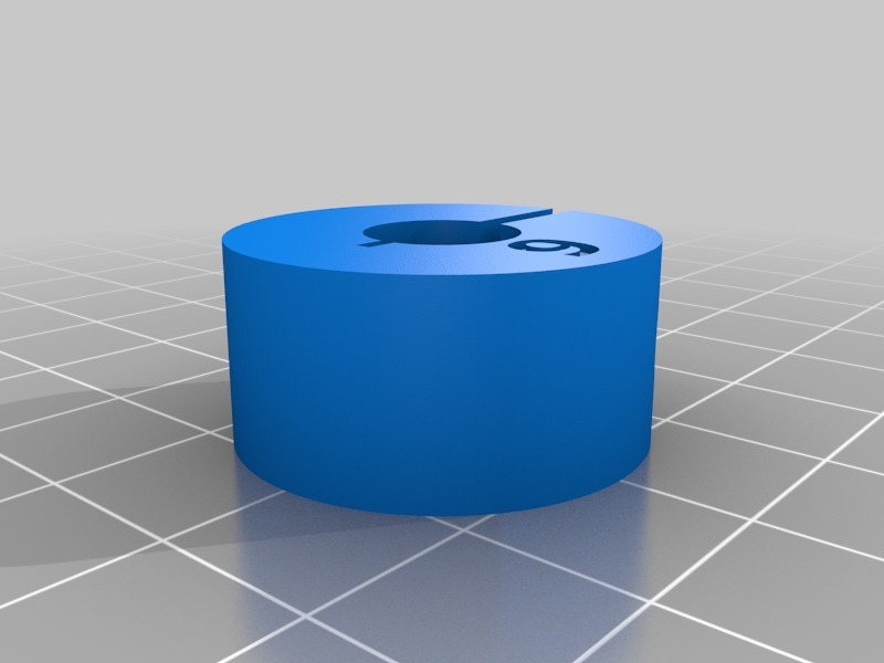 Parametric drill depth stop by ksuszka | Download free STL model ...