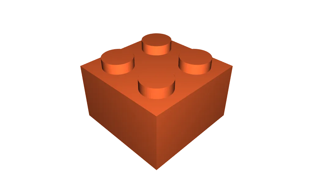 LEGO Brick - 2X2 by VLAD MARIUS | Download free STL model | Printables.com