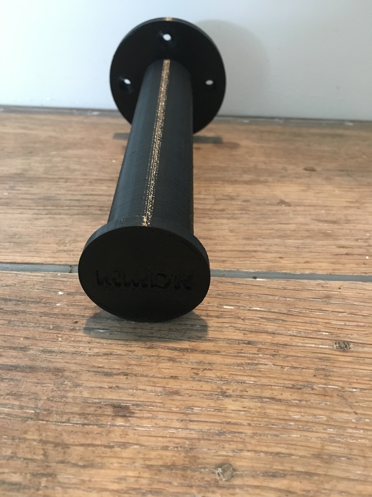 Extremely simple wall mounted filament holder V2 by MMDK | Download ...