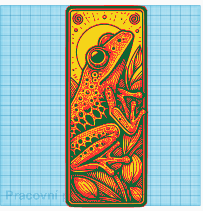 Bookmark - Frog by Eva Máčová | Download free STL model | Printables.com