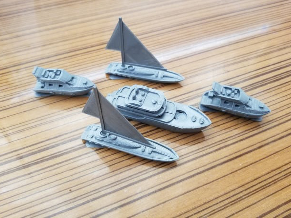 architectural model yacht and boat by evrenot | Download free STL model ...