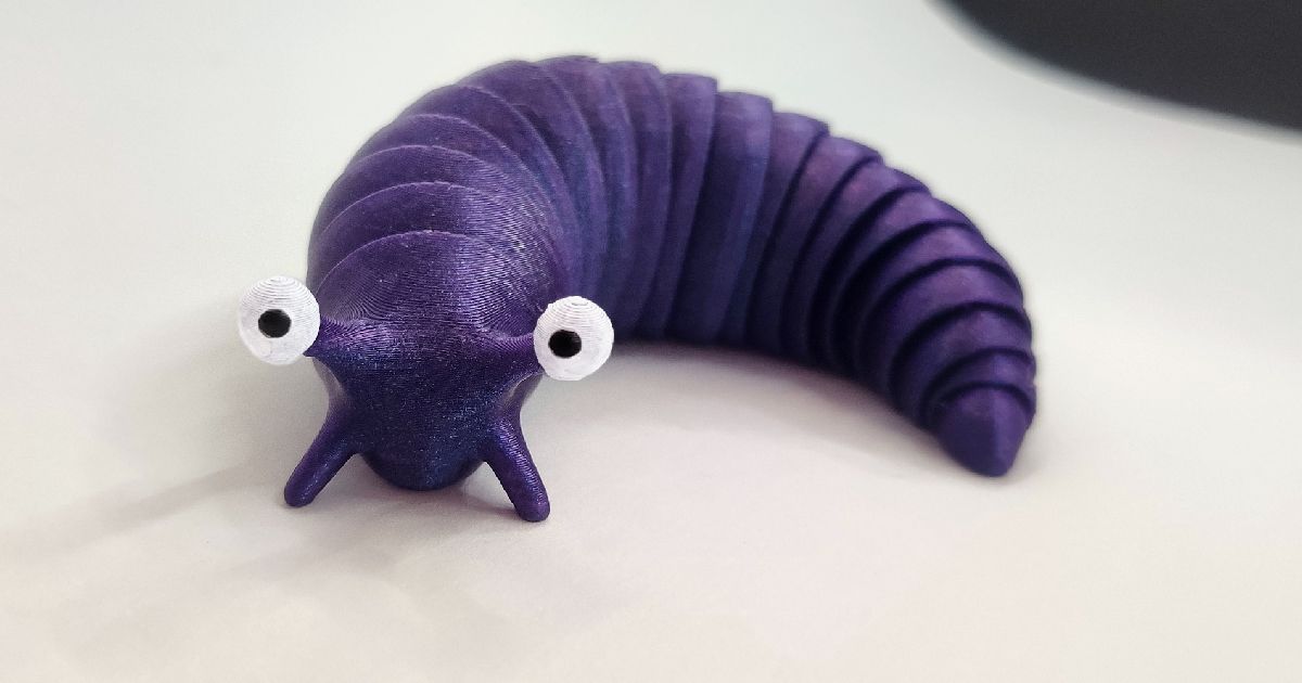 Cute Friendly Flexi Slug (Print in Place) por Pocahontas | Descargar ...