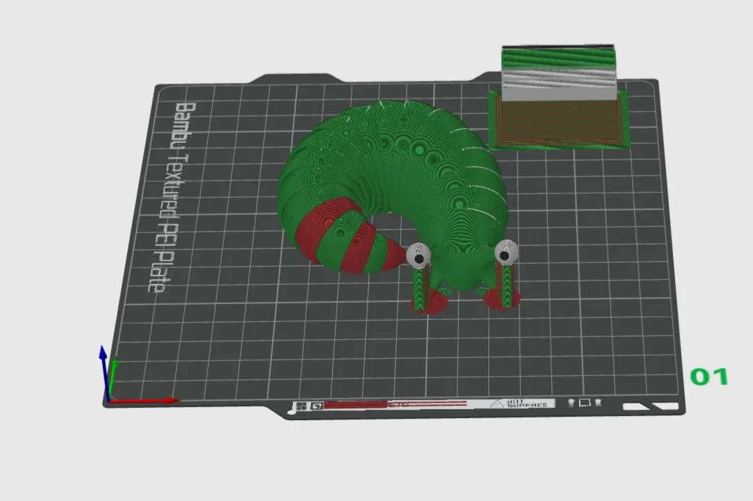 Cute Friendly Flexi Slug (Print in Place) by Pocahontas | Download free ...