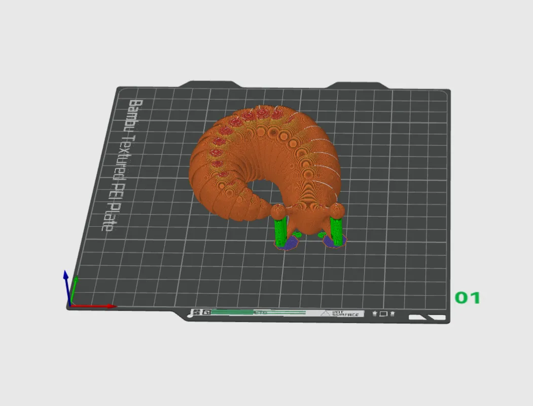 Cute Friendly Flexi Slug (Print in Place) by Pocahontas | Download free ...