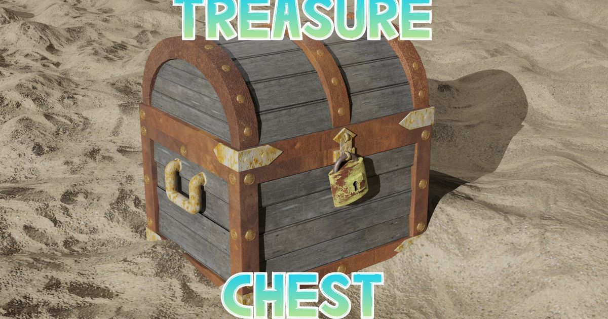 Treasure Chest by Keno | Download free STL model | Printables.com