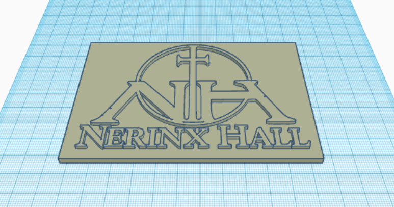 Nerinx Hall school logo by MakerMulhall | Download free STL model ...