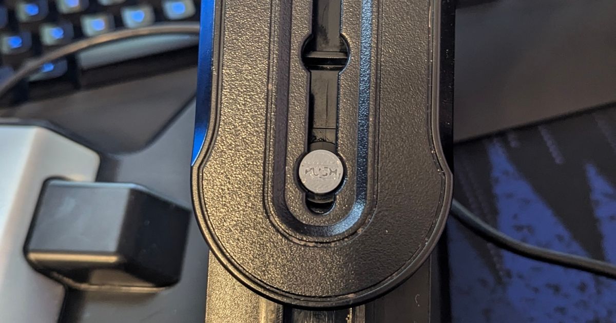 Logitech Saitek Rudder Pedals Replacement PUSH button for pedal ...