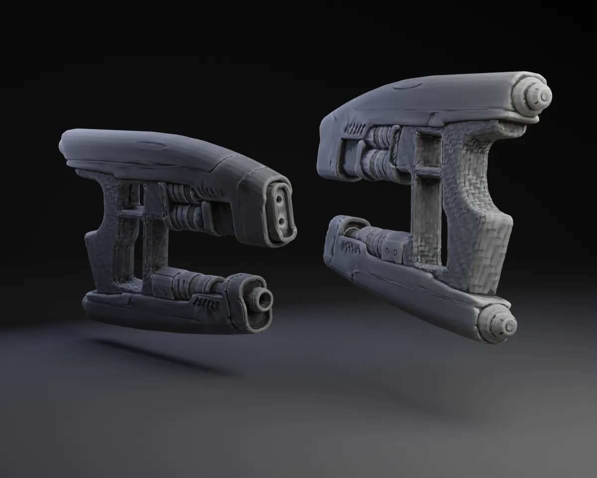 Star Lord Gun by Peter Farell | Download free STL model | Printables.com
