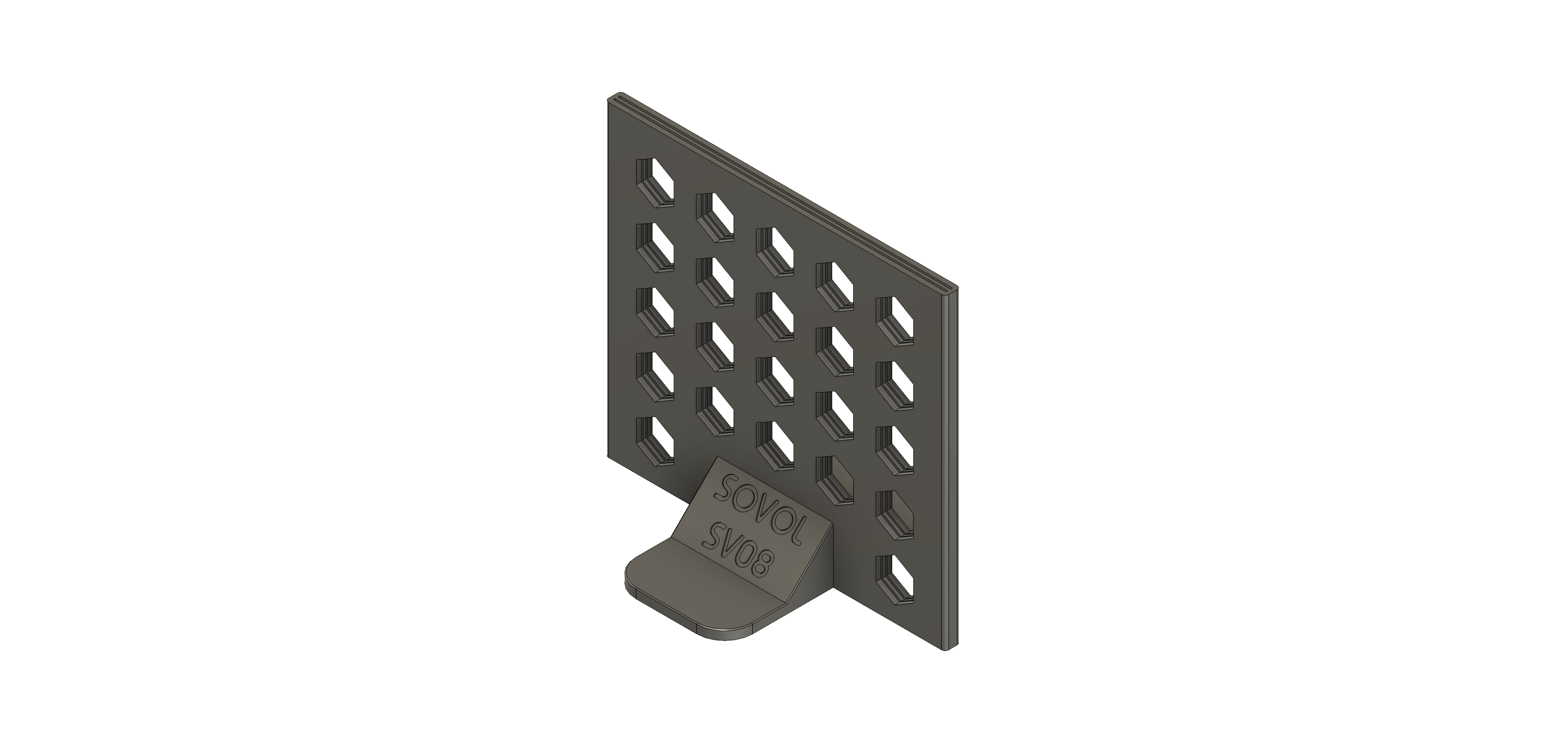 Sovol SV08 - Build Plate Holder by AWSW | Download free STL model ...