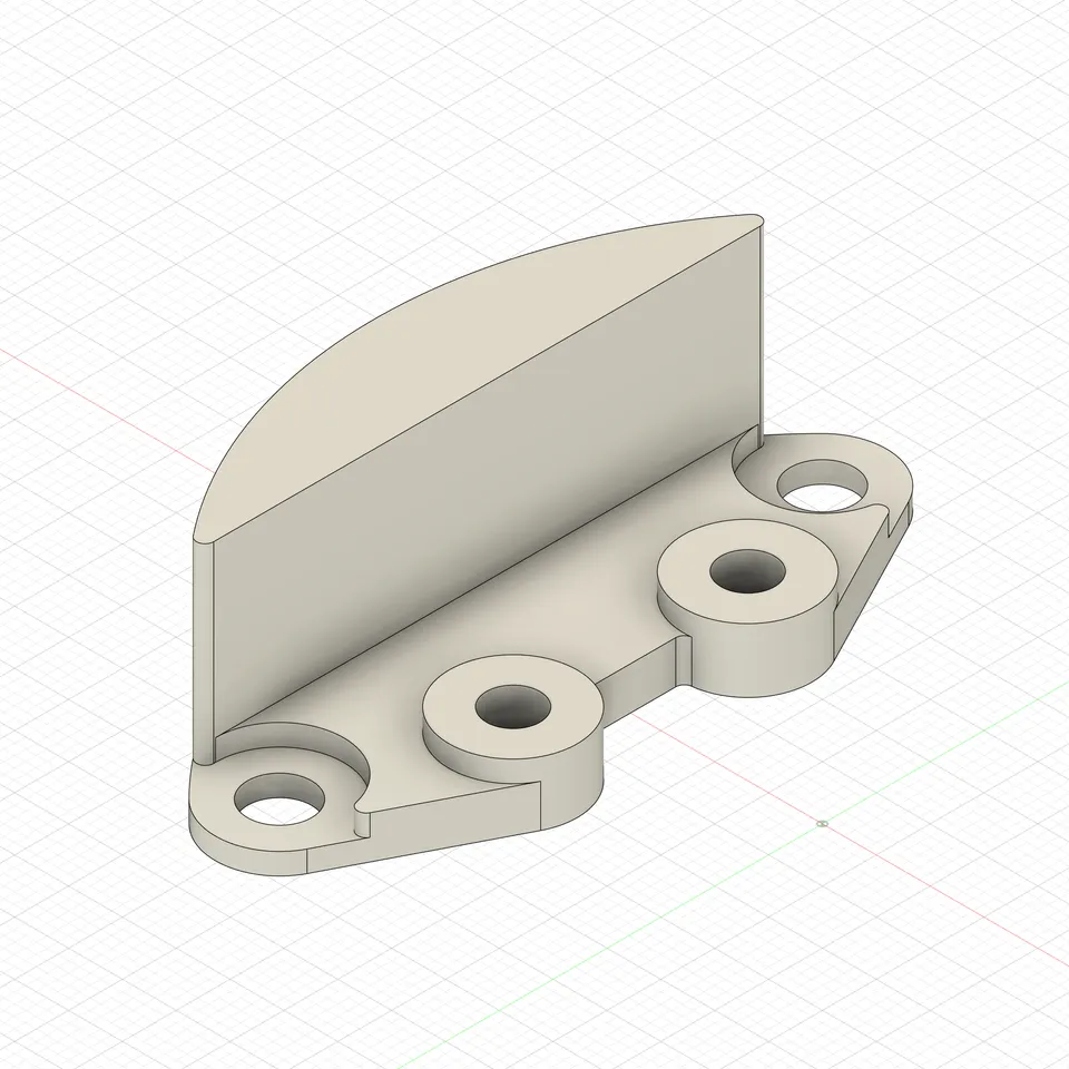 AS5047P Encoder Mount for a GL35 BLDC Motor (Parameterized) by This is ...