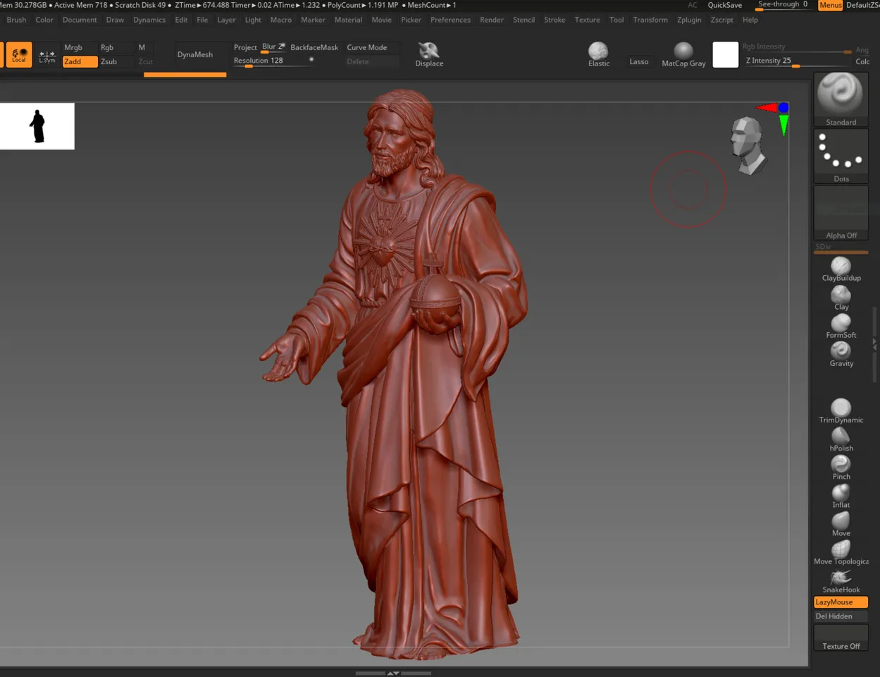 Jesus Satue by Studio795 | Download free STL model | Printables.com