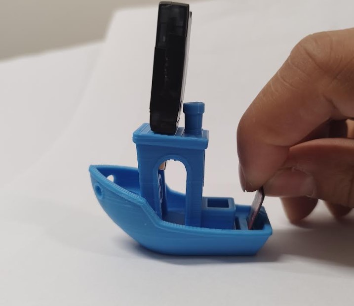 3DBenchy porta USB/MicroSD by Fran3D | Download free STL model ...