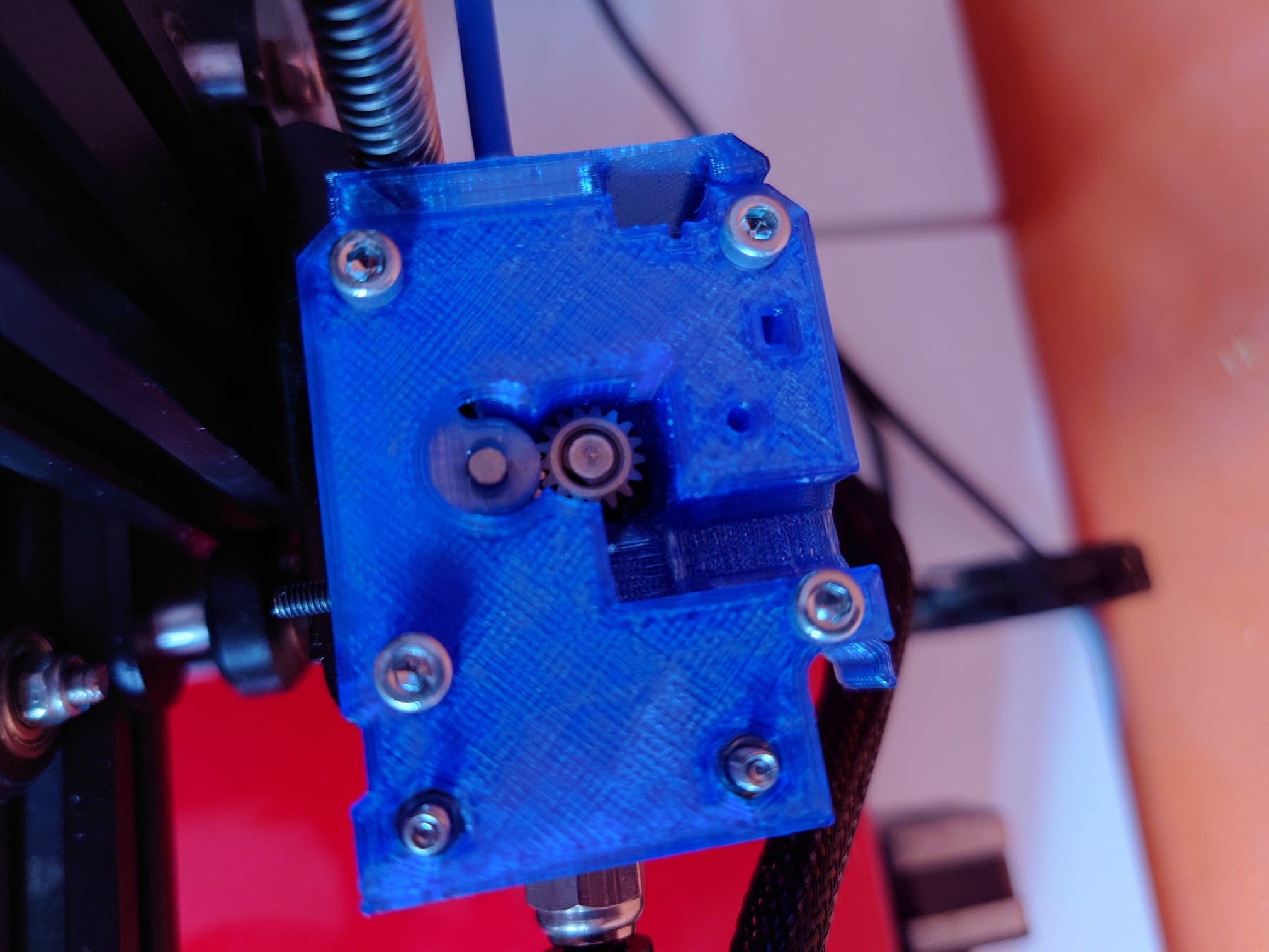 Dual Gear Extruder bowden for 3d printers by Adigo18 | Download free ...